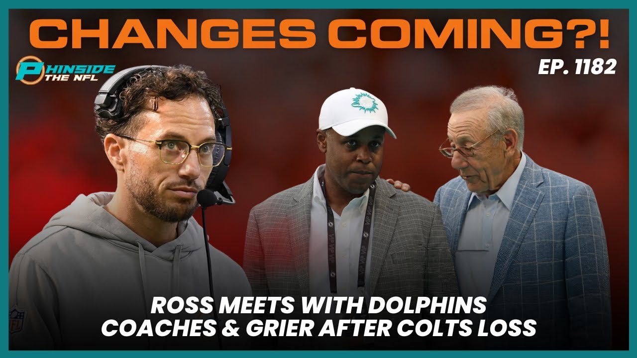 Stephen Ross Meets With Miami Dolphins Coaches & Grier After Loss ...
