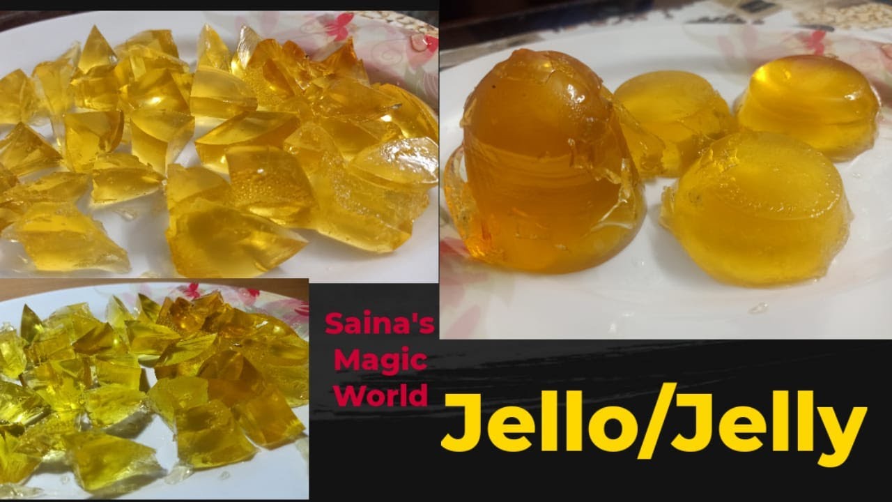Jello-Jelly#Mango Jelly#Homemade Mango Jelly Receipe# Candy#Saina's ...