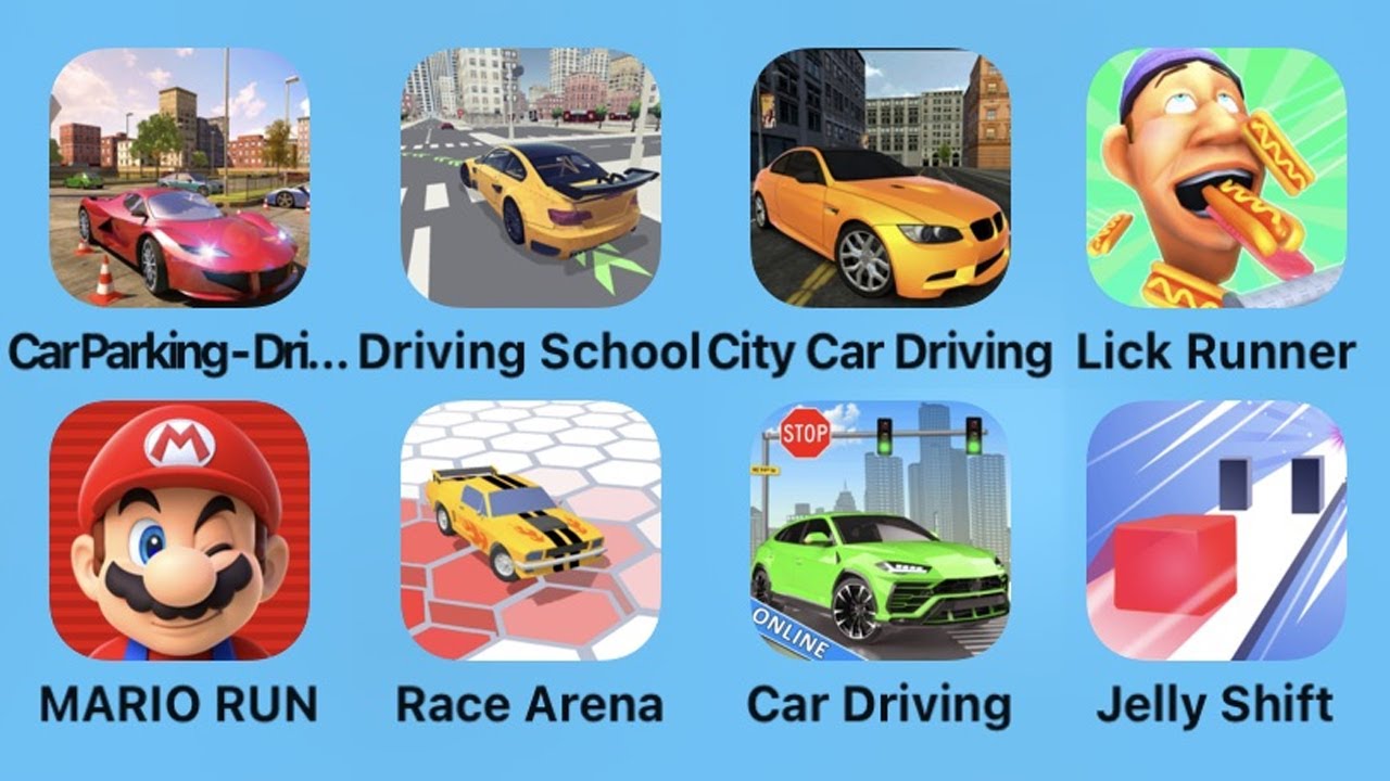 Car Parking, Driving School, City Car Driving and More Games iPad ...