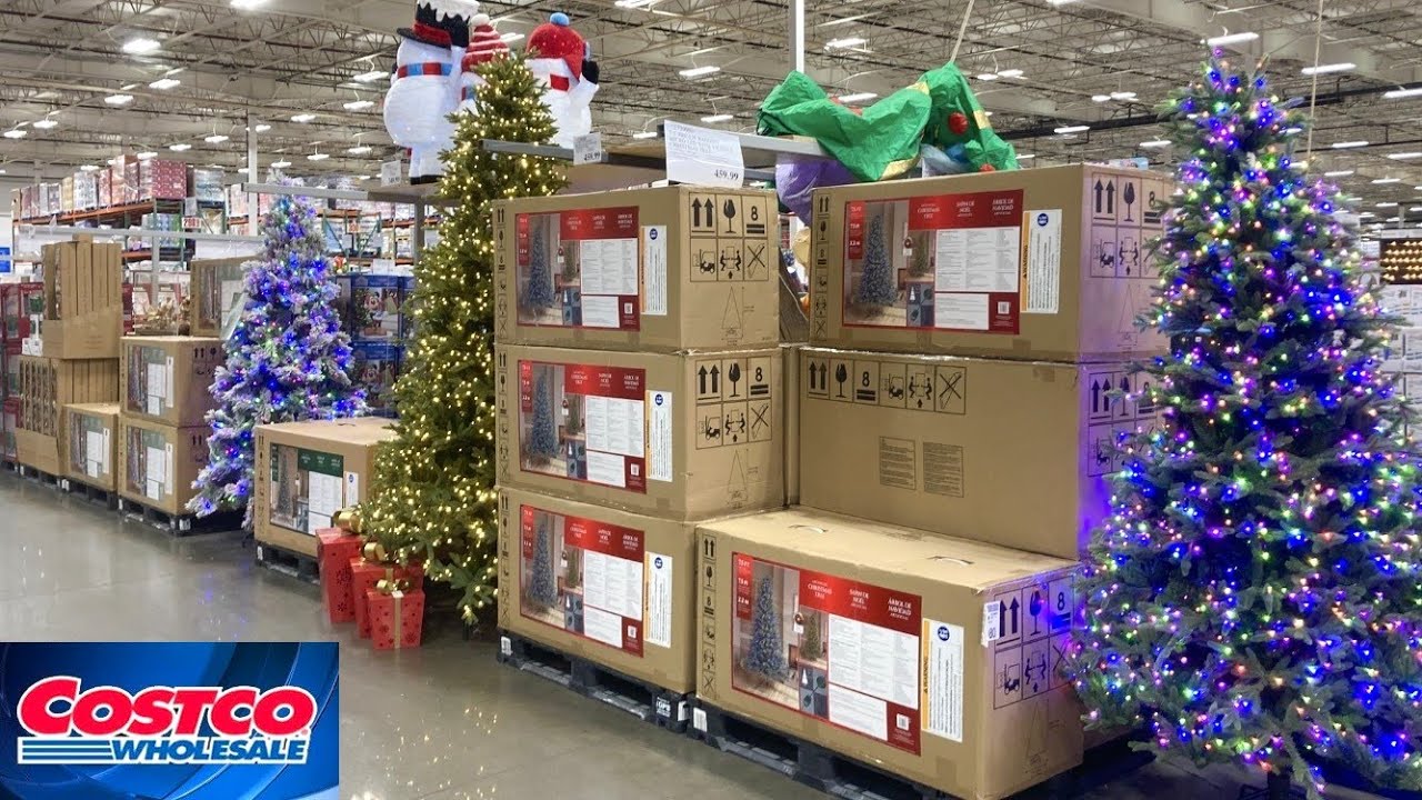 COSTCO CHRISTMAS DECORATIONS CHRISTMAS TREES DECOR GIFTS SHOP WITH ME ...