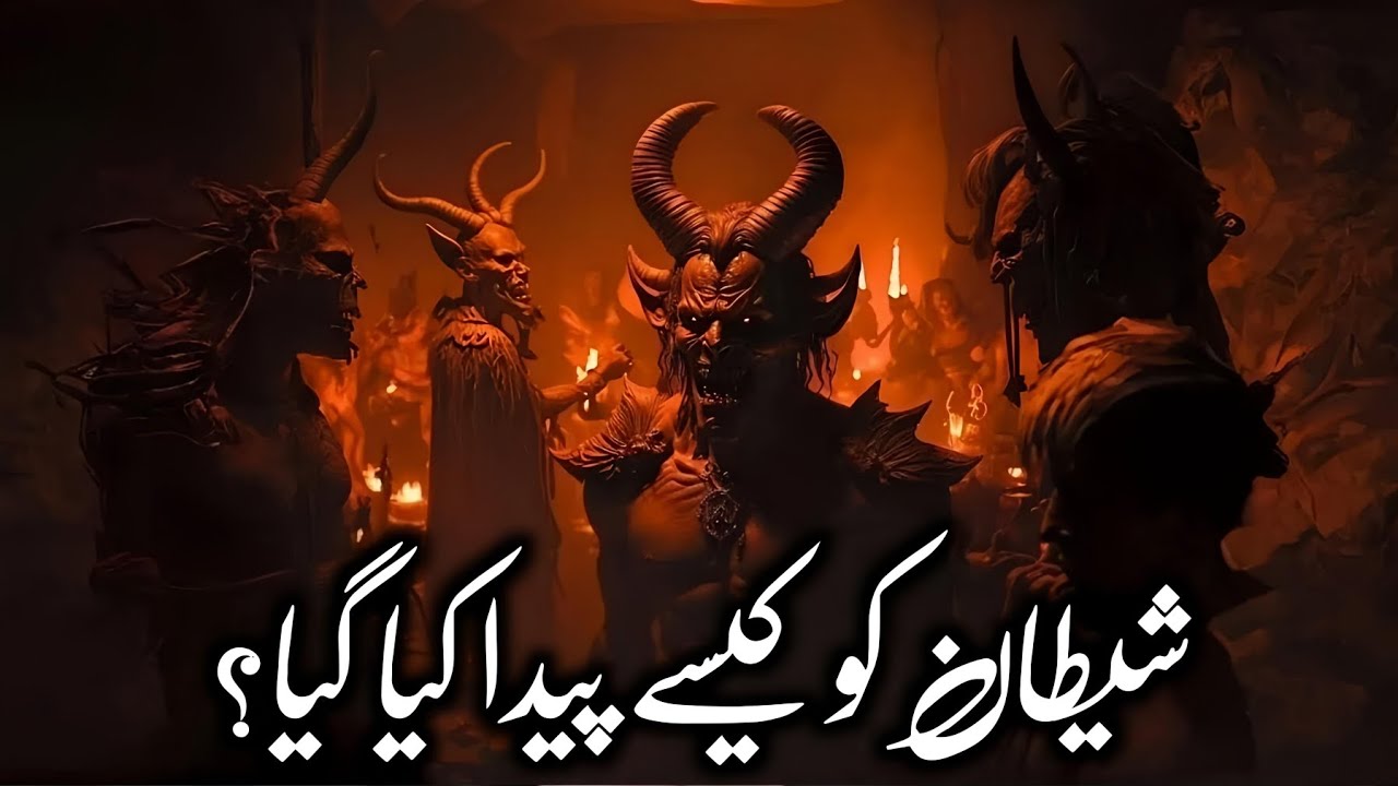 Shetan ko Kesy peda kia gaya | How was Shetan Born | Islamic real Story ...