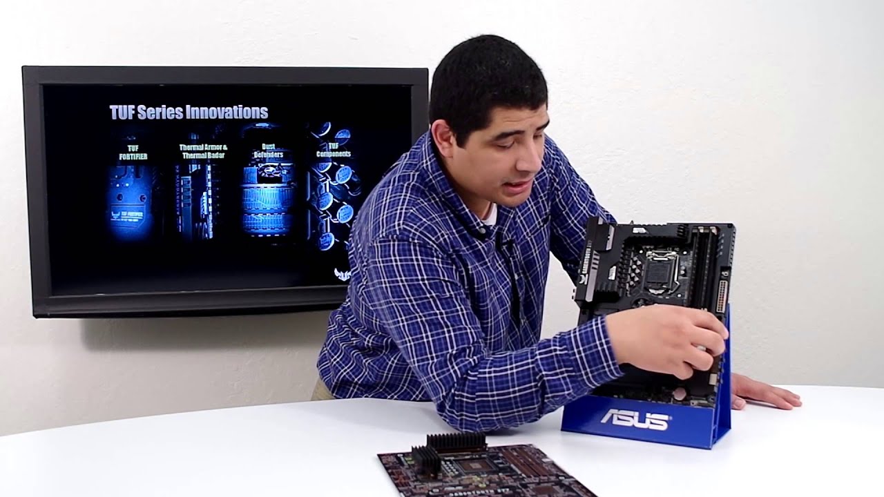 ASUS Sabertooth Z87 TUF Series Motherboard Overview - YouTube