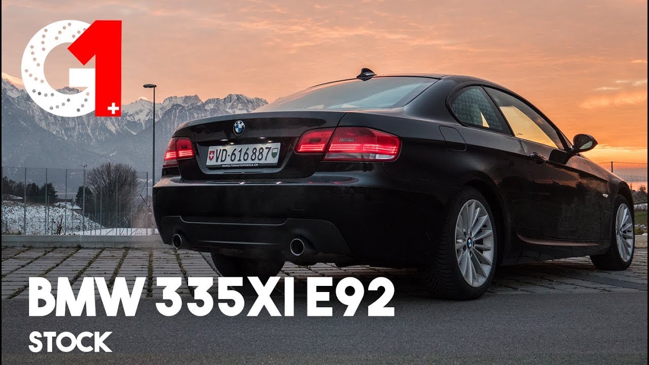 BMW 335xi E92 - Stock | GEAR1 Live - YouTube