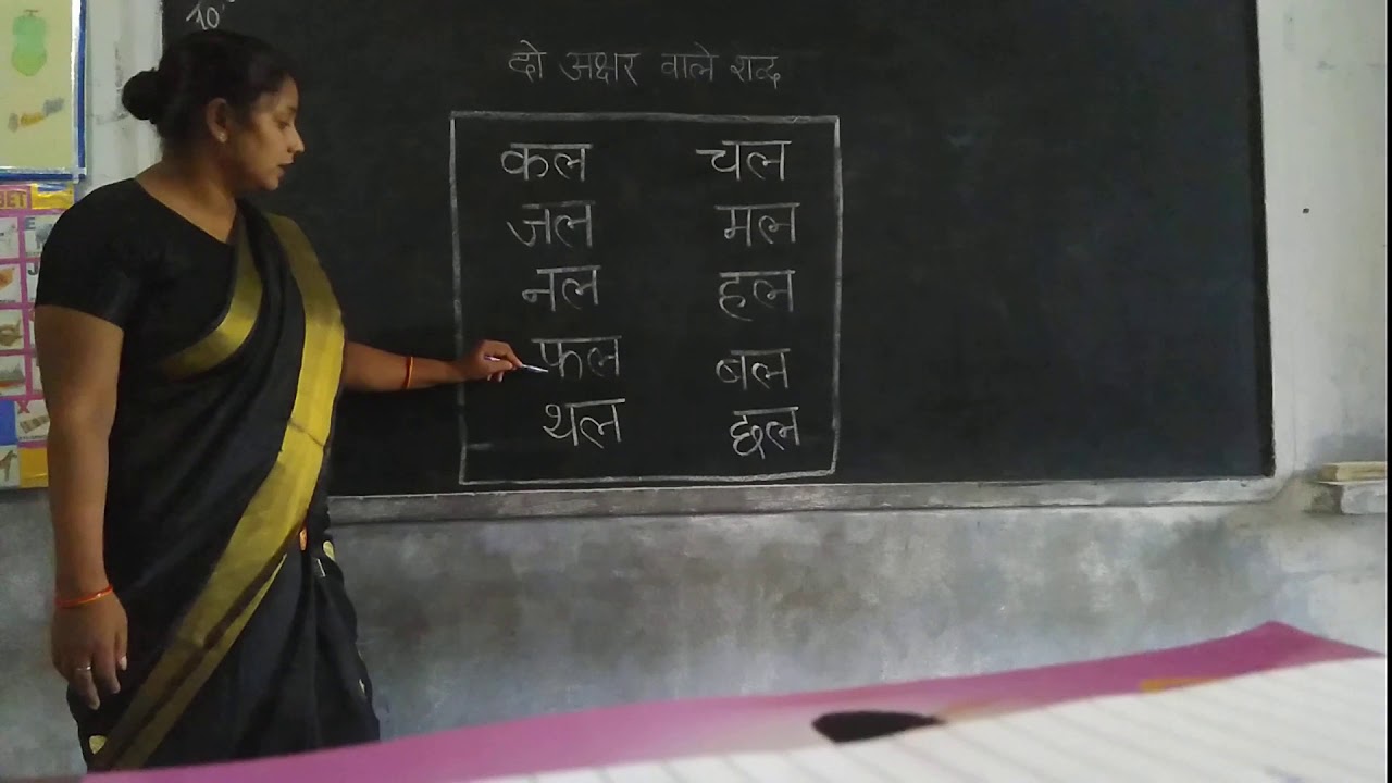 Class 1st Hindi Class - YouTube