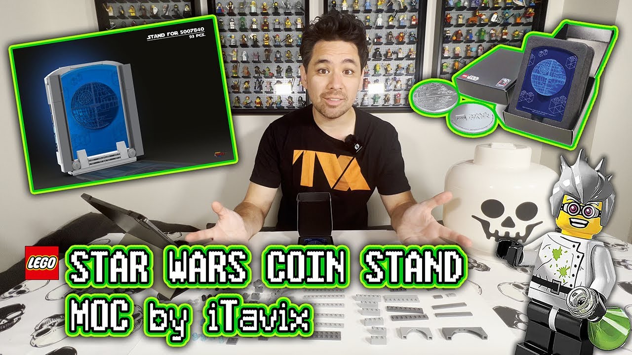 LEGO MOC Stand for the Stars Wars 40th Anniversary Coin set 5007840 by ...