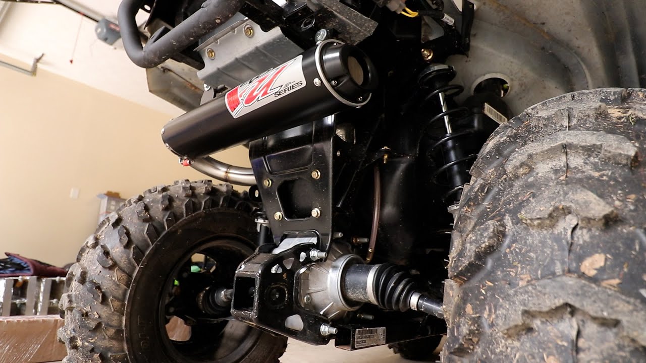 Can Am Outlander 570 Big Gun EvoU Install - YouTube