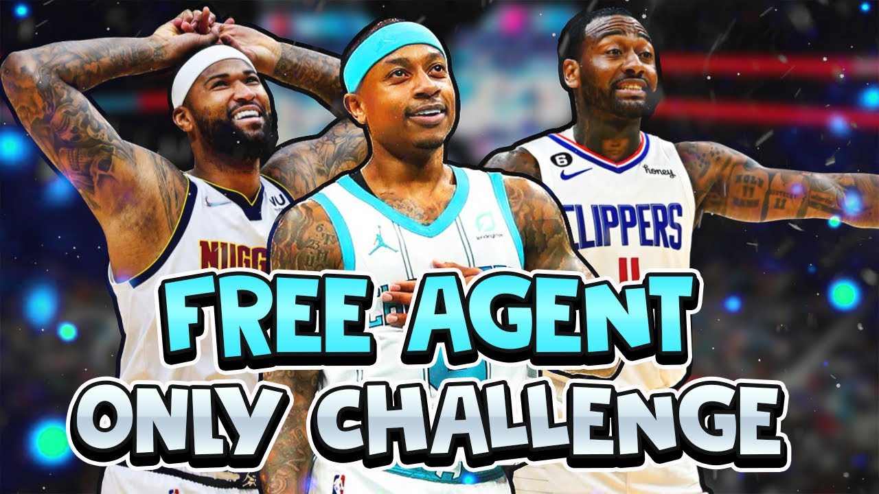 How Good Can A Team Of Only Current Free Agents Be? (NBA 2K23 Challenge ...