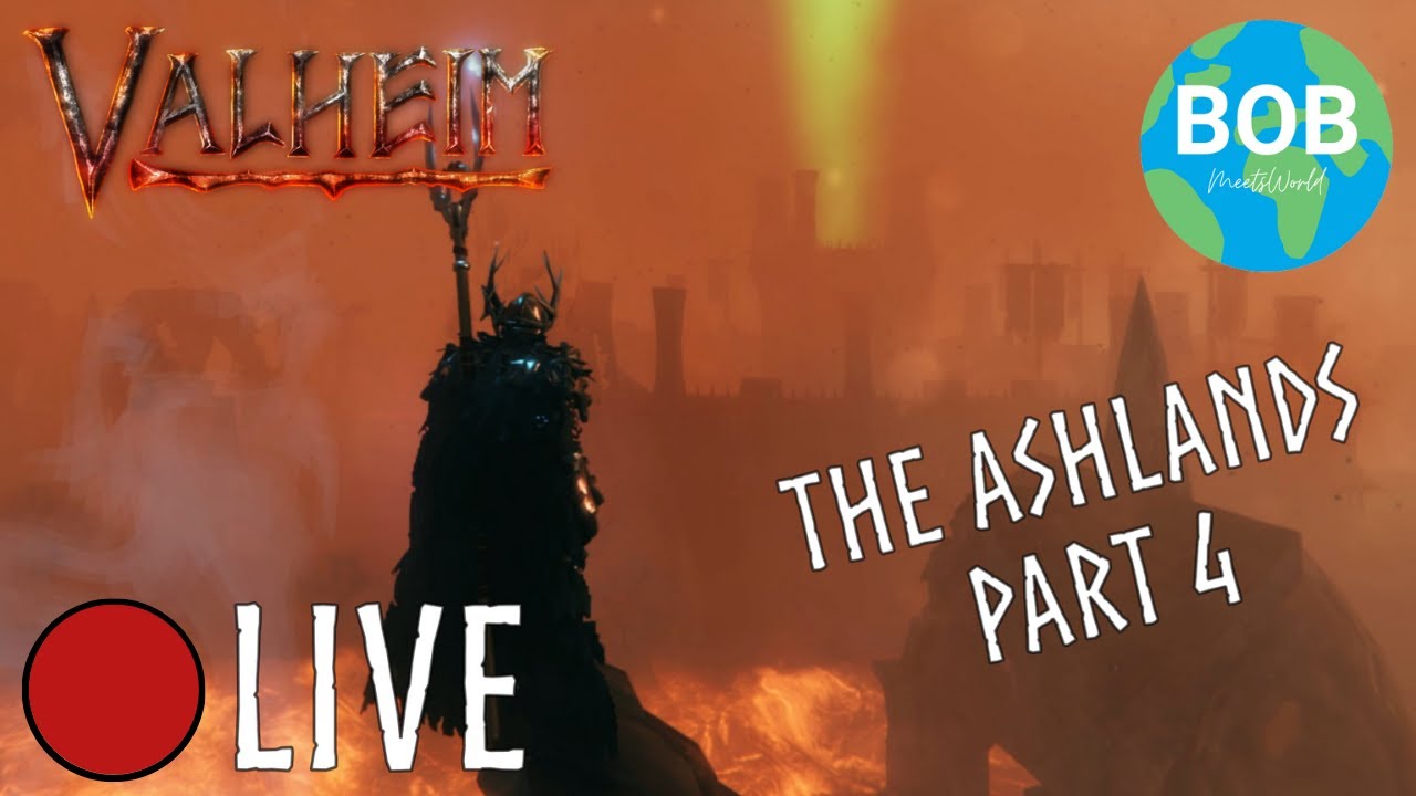 LIVE in Valheim: FIRST Charred Fortress Raid and ACCIDENTAL Mini Boss ...