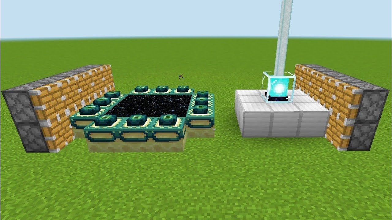 end portal + Beacon combined = ??? - YouTube