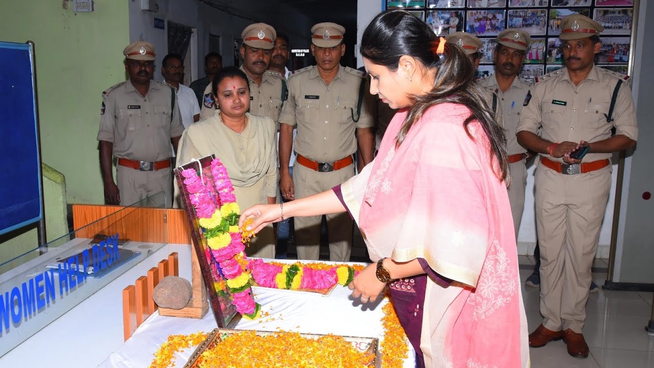 SP Deepika IPS Pays Tribute to Dr BR Ambedkar | 133rd Birthday ...