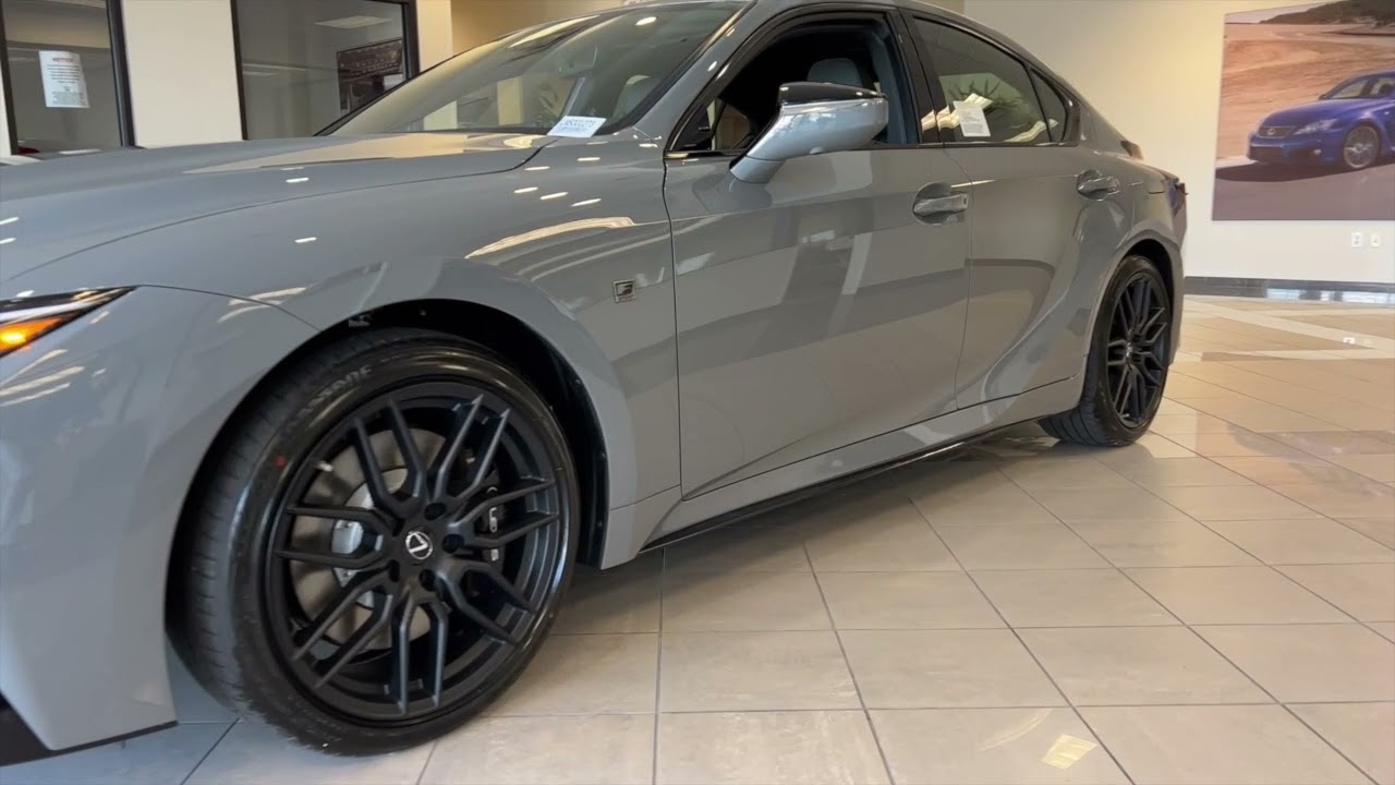 Discover The New Lexus IS 500 Launch Edition - YouTube