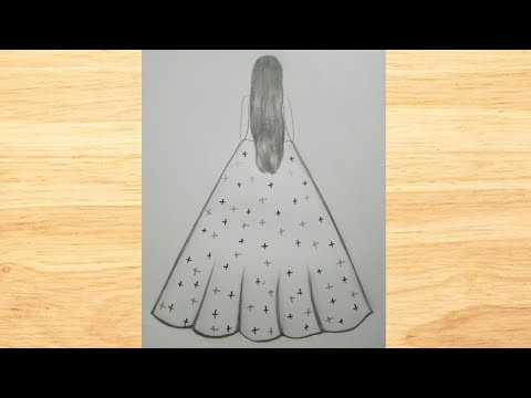 How to draw a beautiful girl | simple drawing of girl | step by step ...