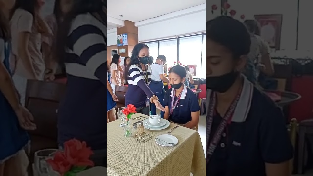 American Lunch Table Set Up - YouTube