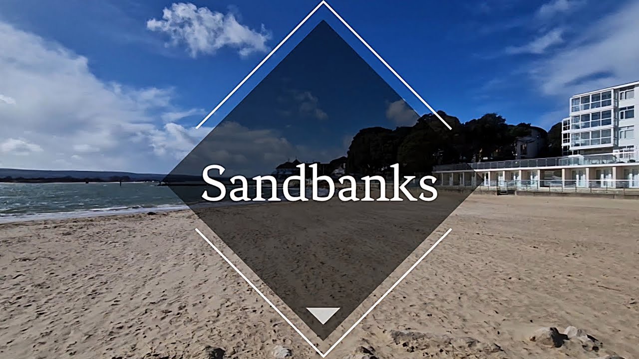 Sandbanks Beach, Houses, The Most Expensive Beach in UK, 4K @Life_is ...