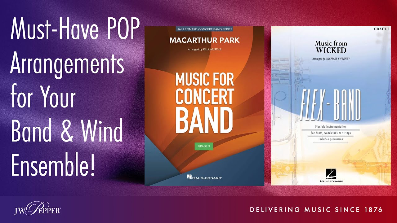 Must-Have POP Arrangements for Your Band & Wind Ensemble! - YouTube
