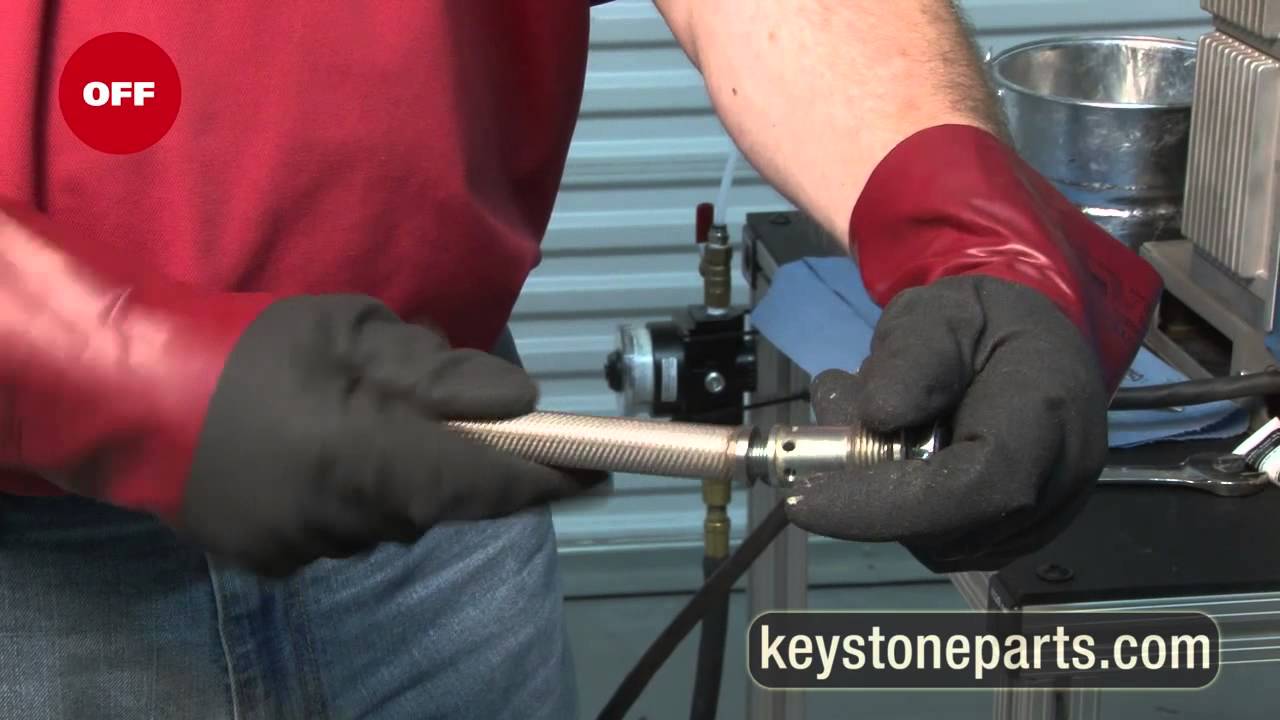 Change Nordson Tank Filter on Nordson ProBlue - YouTube