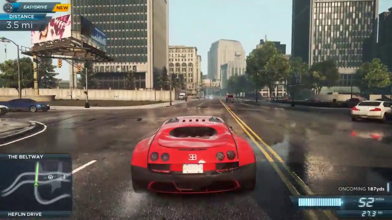 Need for Speed Most Wanted HD Gameplay ( Asus Rog GL553vd with GTX1050 ...