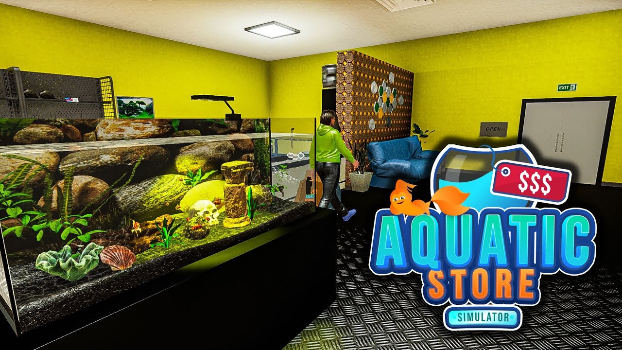 AQUATIC STORE SIMULATOR Gameplay Walkthrough - No Commentary - YouTube