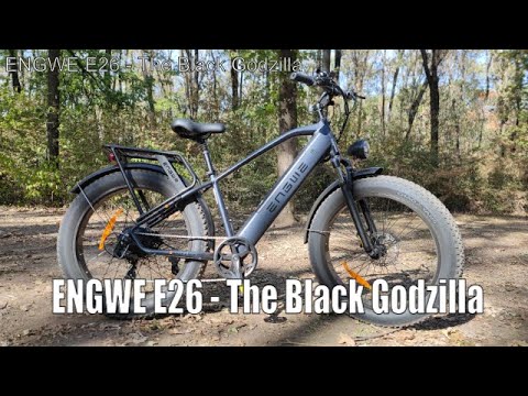 ENGWE E26 eBike aka "The Black Godzilla" Full review - YouTube