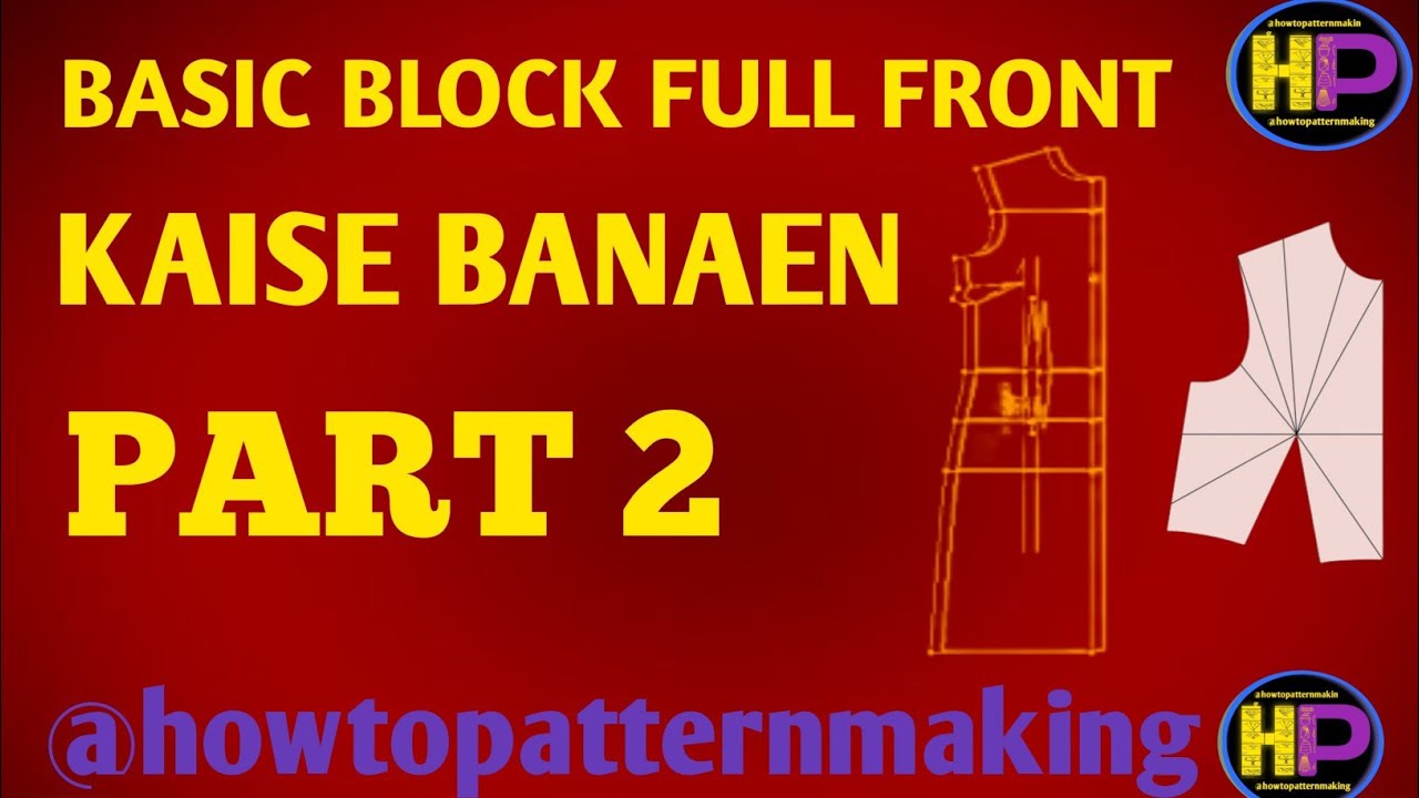 "' BASIC BLOCK FULL PART 2 "' #designer #patterncutting #basicpattern # ...