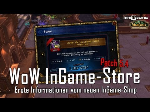 WoW InGame-Store (Patch 5.4) - YouTube