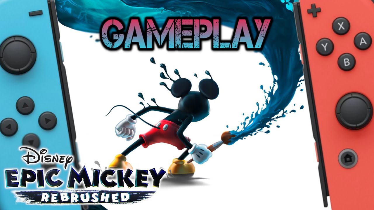 Disney Epic Mickey: Rebrushed | Nintendo Switch Gameplay - YouTube