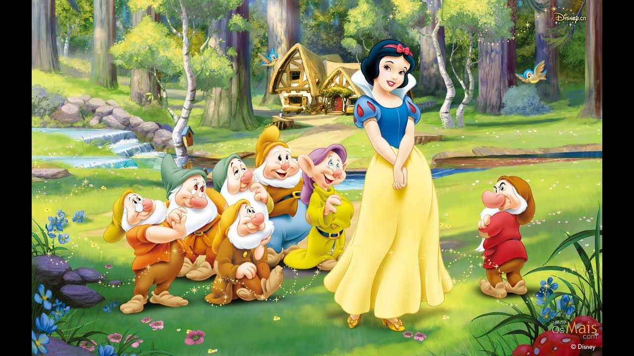 Convite Digital Branca de Neve e os Sete anões (7 fotos) - YouTube