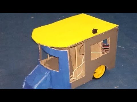 Making a Cardboard Rickshaw|Recycling science project| how to make an ...