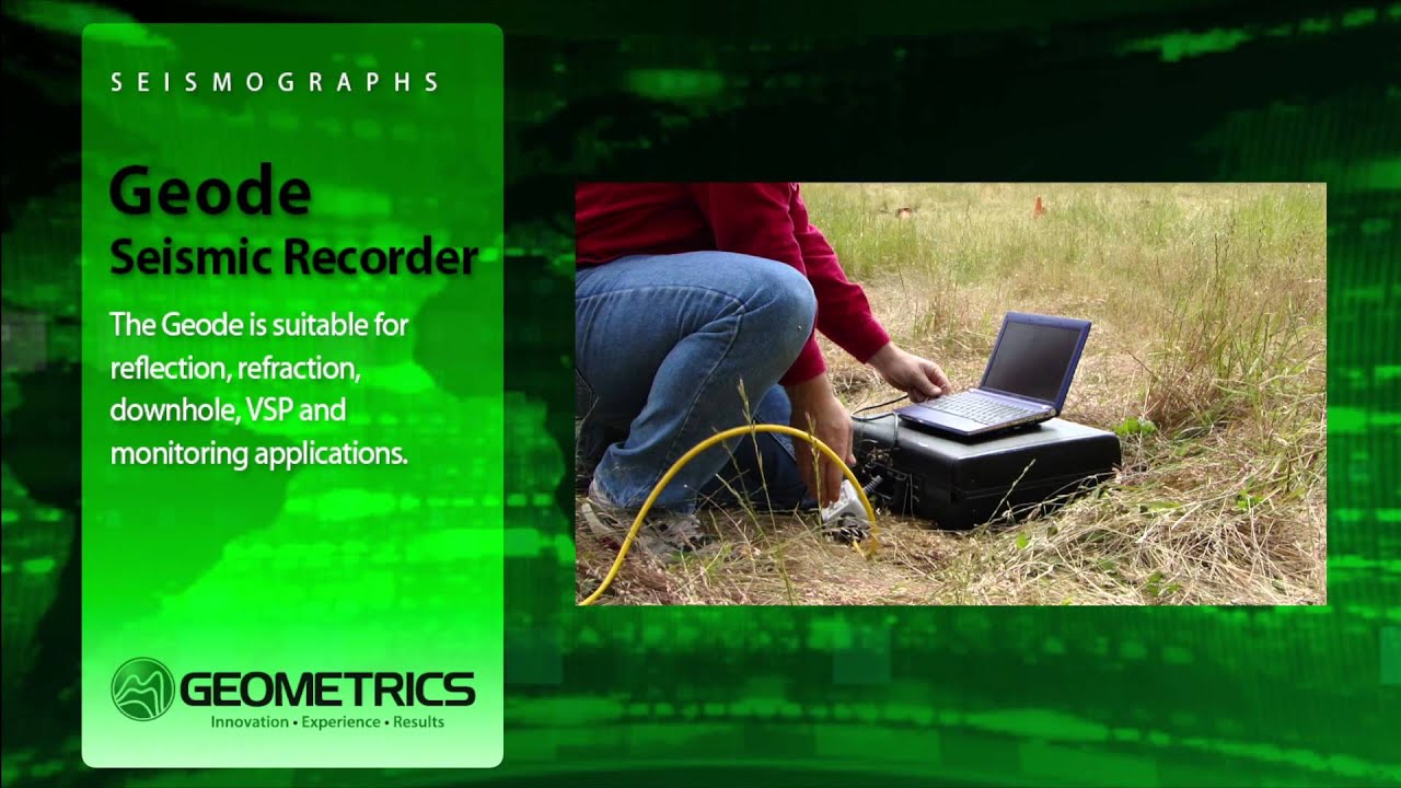 Geode Seismic Recorder - YouTube