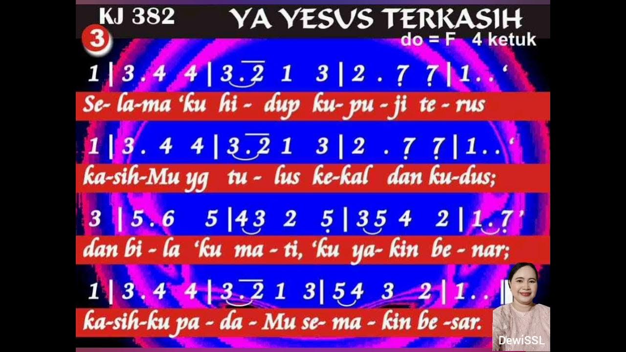 KJ. 382 Ya Yesus Terkasih - Cover DewiSSL | Kidung Jemaat - YouTube