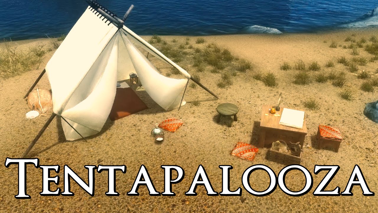 Tentapalooza - Skyrim Camping Mod Spotlight - YouTube
