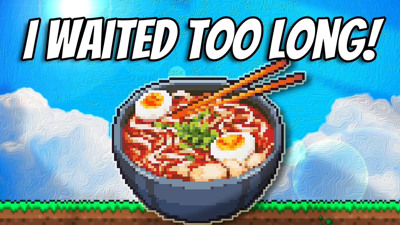 How To Build a Ramen Shop In Terraria - YouTube