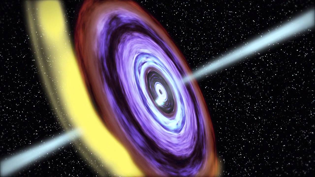 NASA | Black Hole Launches 'Bullets' of Gas. - YouTube