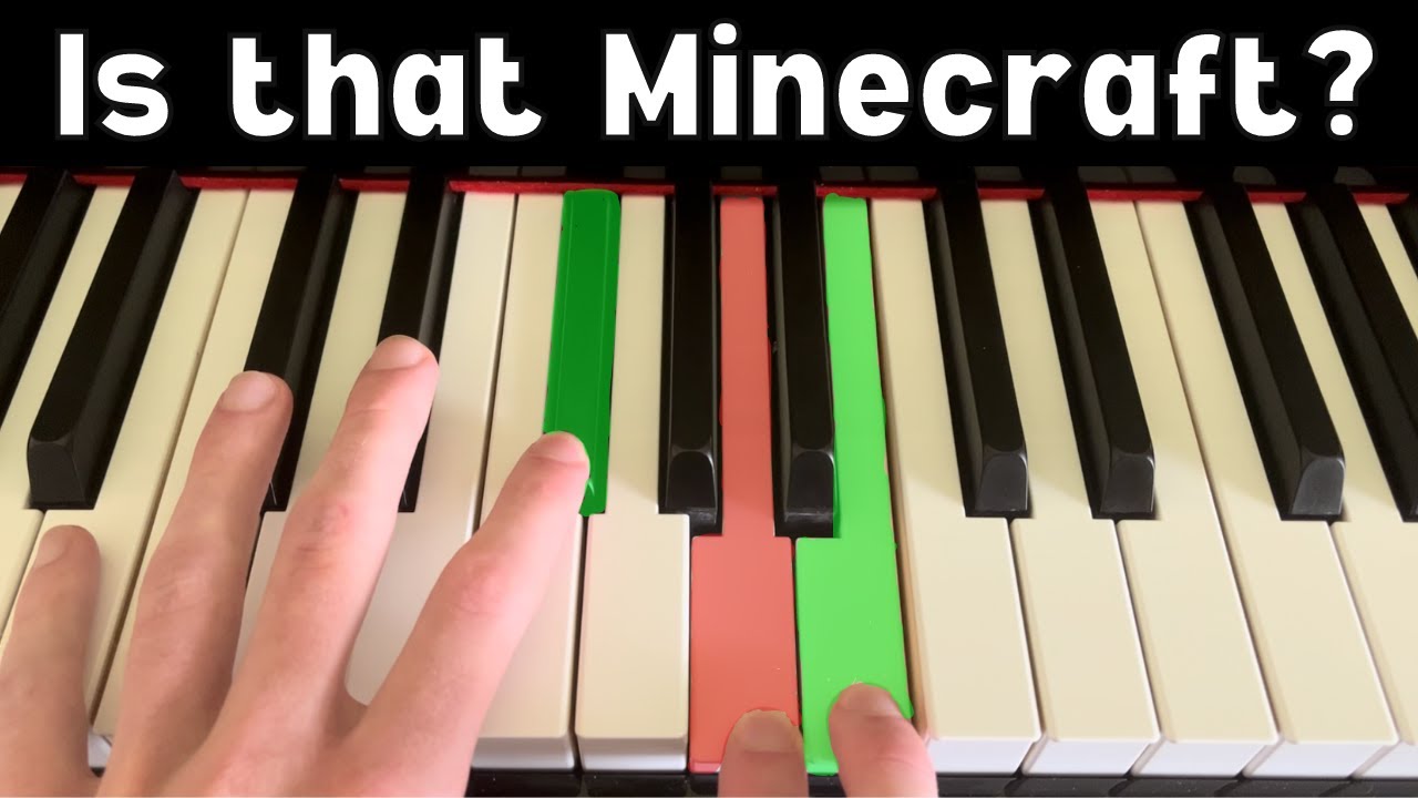 When you hit the wrong note and it sounds like Minecraft - YouTube