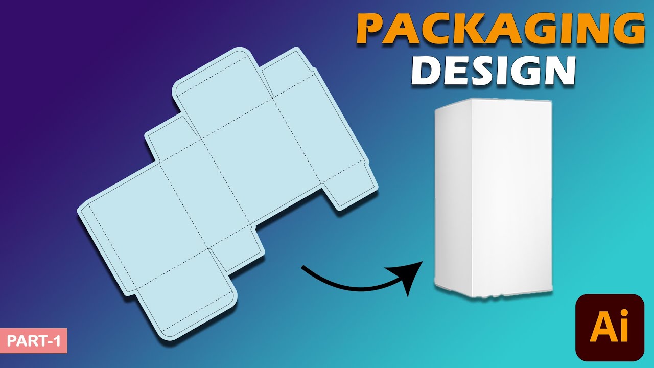 Packaging Design in Adobe Illustrator | Full Tutorial | Part #1 | #packagingdesign #packaging ...