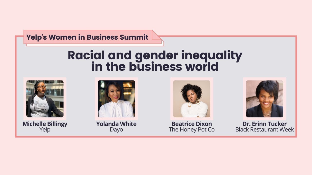 Racial & Gender Inequality in the Business World | Yelp's Women in ...