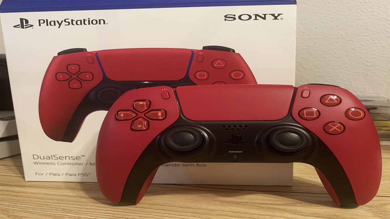 🔴 Unboxing del NUEVO Dualsense COSMIC RED de PlayStation 5 | Increible ...