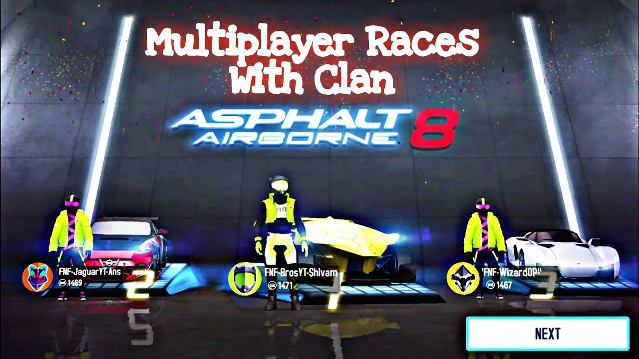 Fun Races With Friends - Asphalt 8 - Classic Multiplayer Races - FNF ...