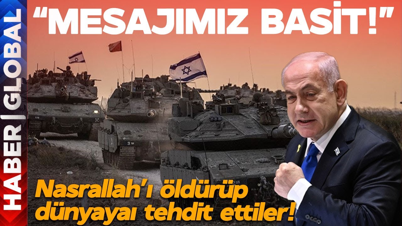 OPERASYONUN ADI: YENİ DÜZEN! İsrail'den Dünyaya Şok Tehdit: Mesajımız Basit Diyerek Duyurdular ...