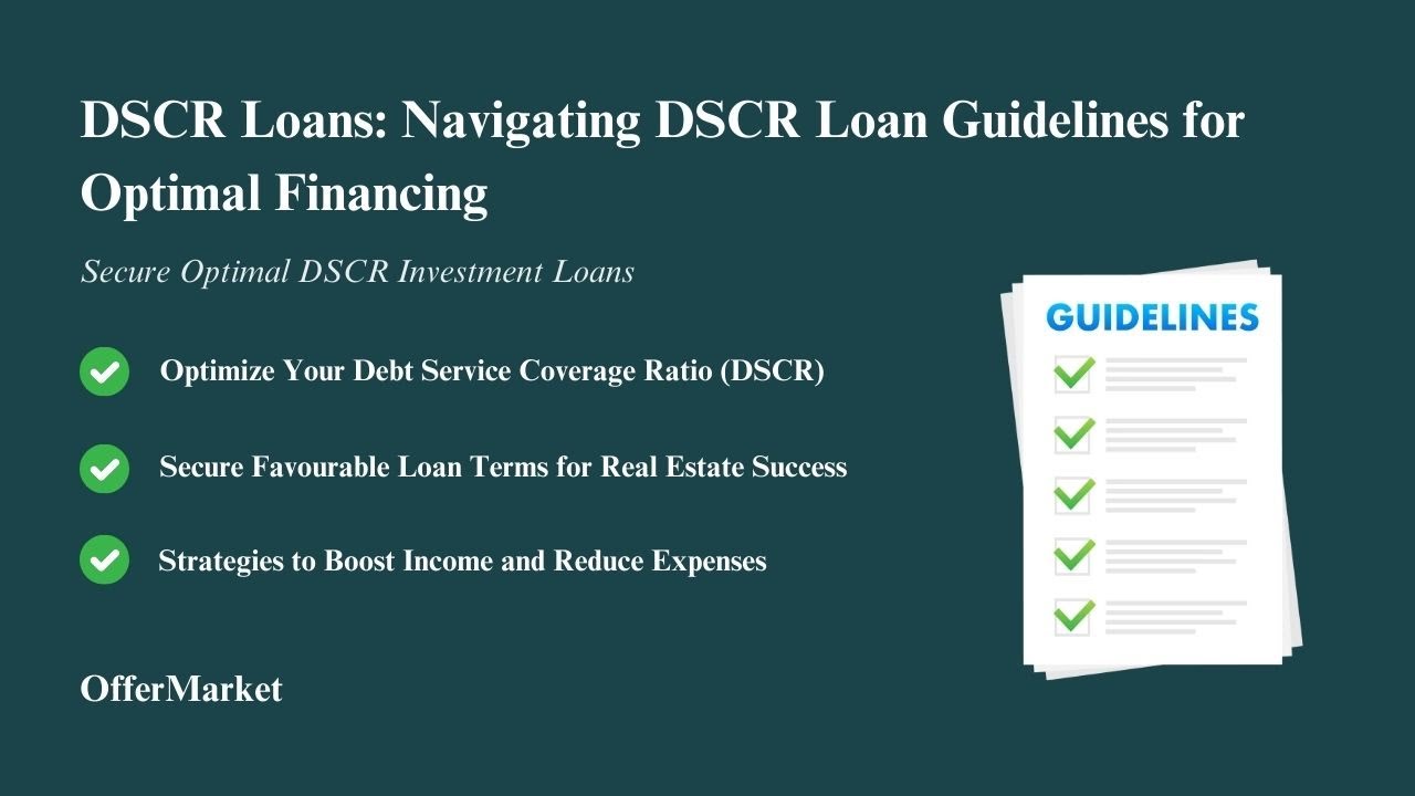 DSCR Loans Navigating DSCR Loan Guidelines for Optimal Financing - YouTube