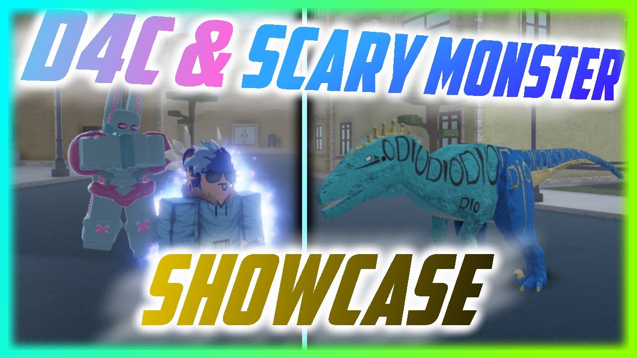 *NEW* Getting & Showcasing D4C & Scary Monster Your Bizarre Adventure ...