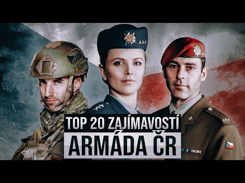 20+ ZAJÍMAVOSTÍ, které Vás překvapí! | ARMÁDA ČESKÉ REPUBLIKY⚔️