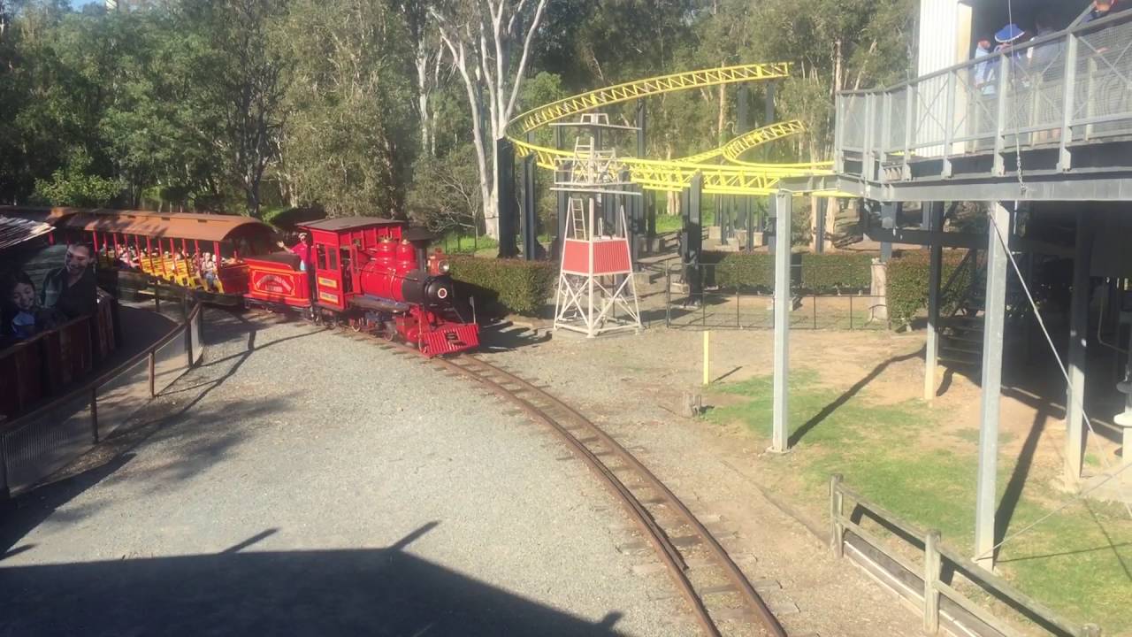 Dreamworld Steam Train - YouTube