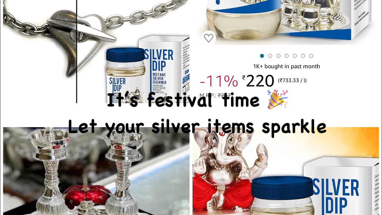 Super shiny silver cleaning liquid from Amazon.🫧😲 - YouTube