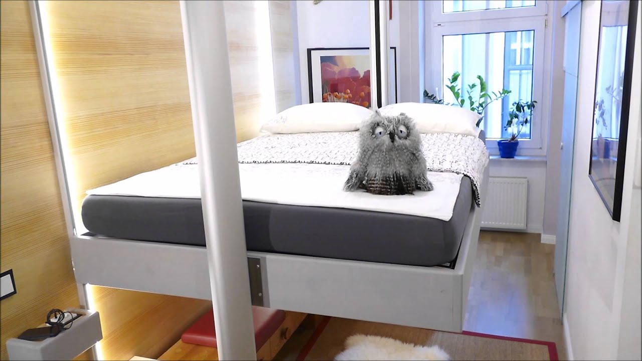 gast room bed up from kitchen - YouTube