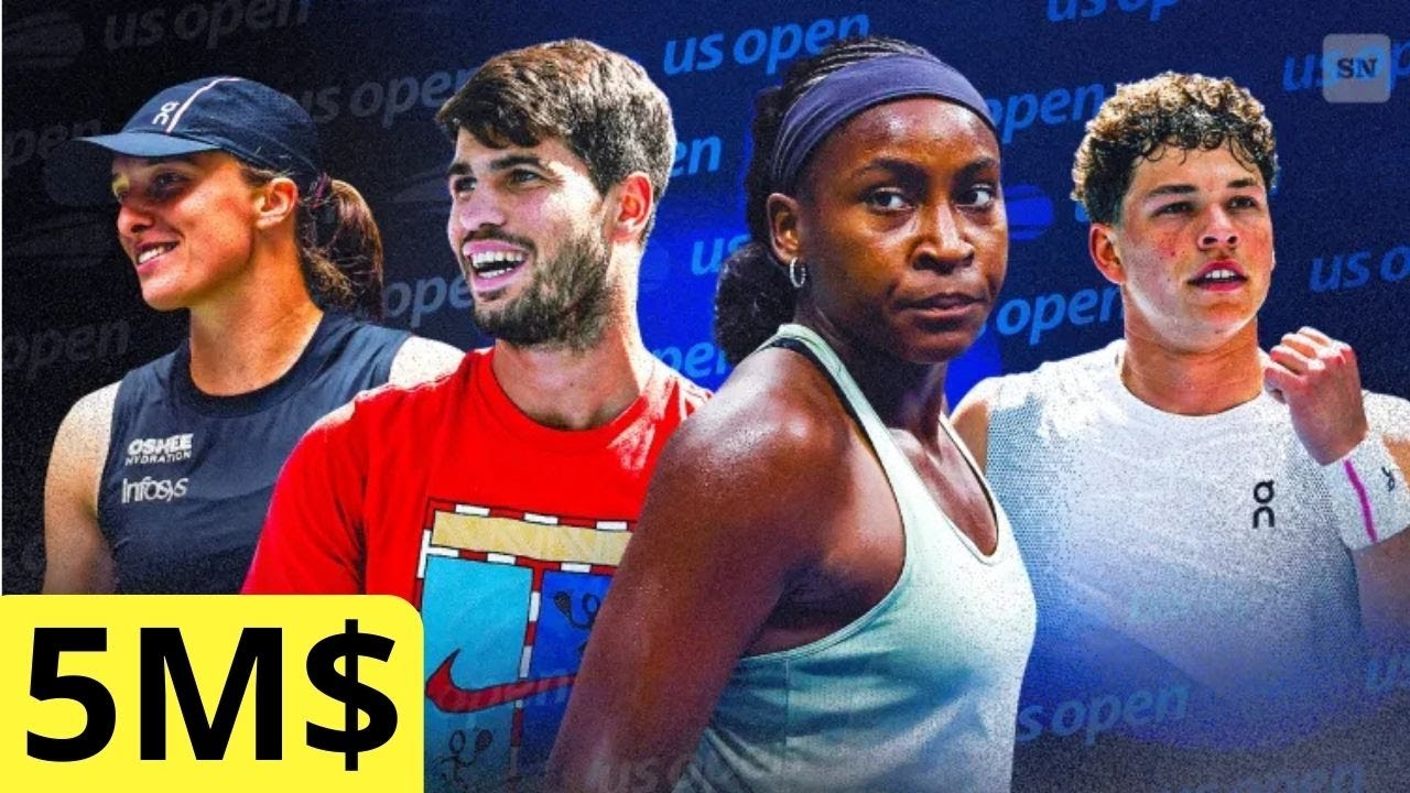 Encore plus d’argent à l'US Open 2025, de show et de records - YouTube