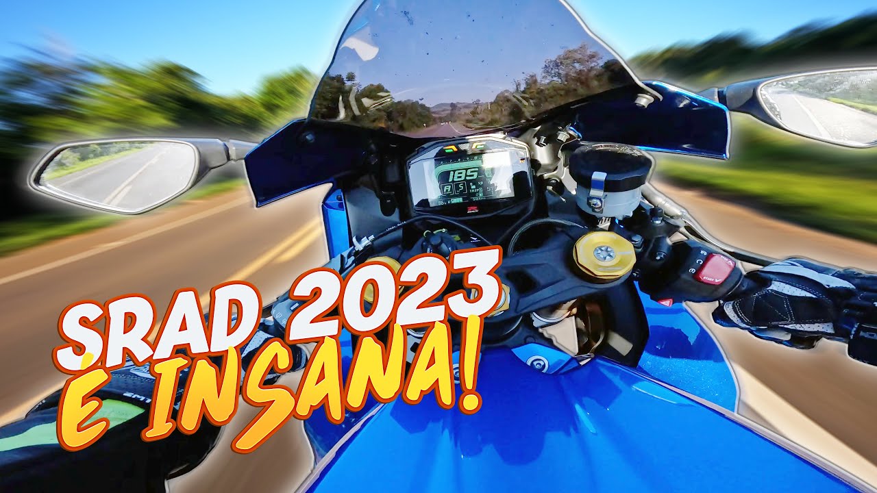 NOVA SRAD 1000 é INSANA e BRUTA mas NÃO É DIFICIL DE PILOTAR! - YouTube