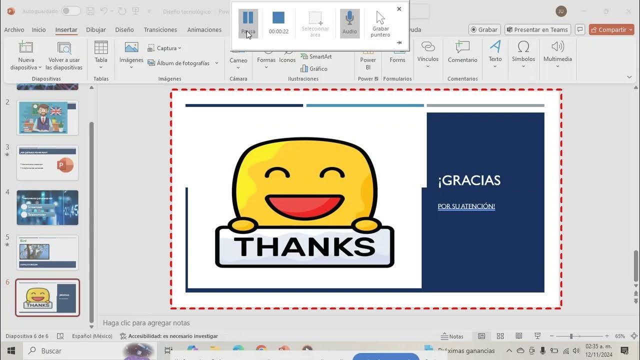 ¿Cómo usar Screencast y Teleprompter en Power Point? - YouTube