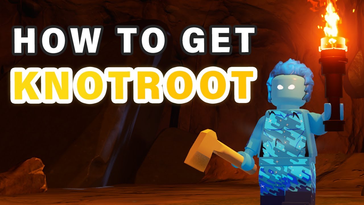 How to get Knotroot | Finding Caves LEGO Fortnite - YouTube