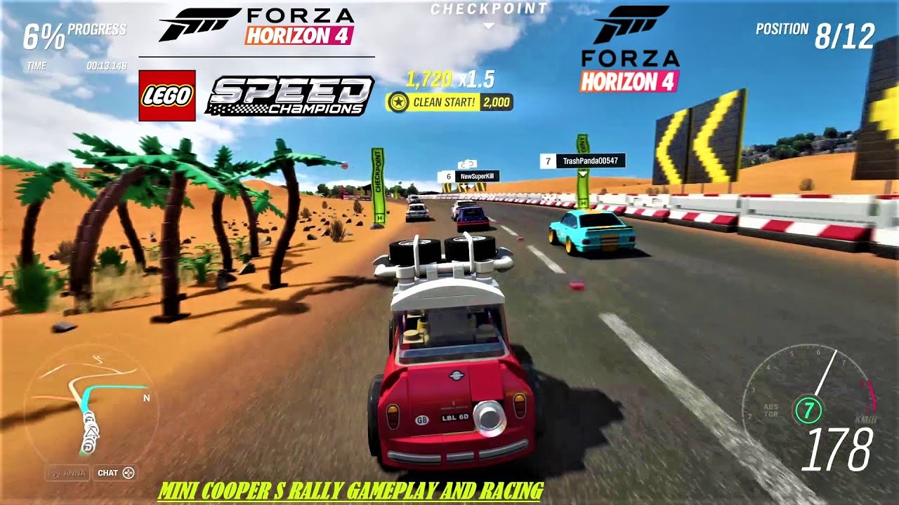 Forza Horizon 4 / Lego Speed Champions Dirt Racing / Mini Cooper S ...